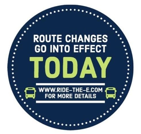 ROUTE CHANGES TODAY – Erie Metropolitan Transit Authority